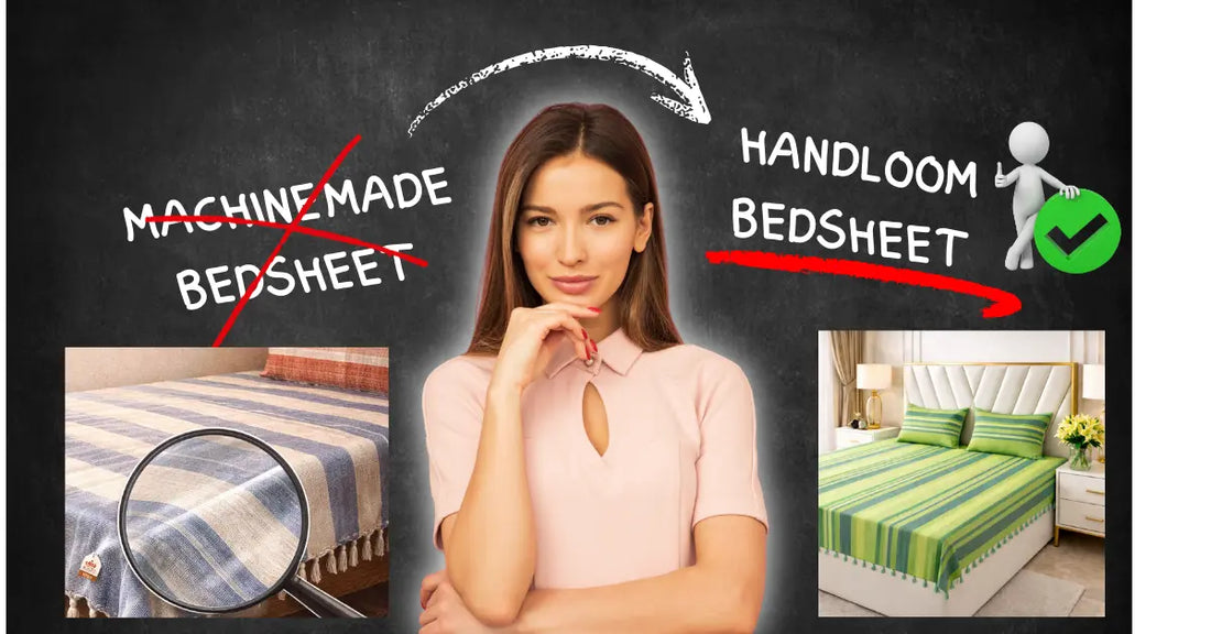 Why Handloom Cotton Bedsheets Are Better Than Machine-Made